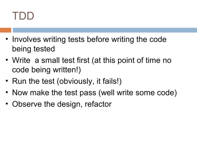 Jasmine - A BDD test framework for JavaScript | PPT