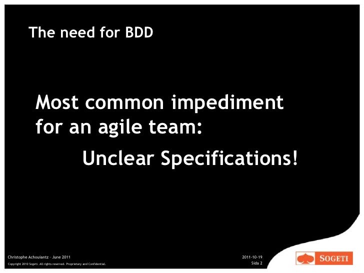 Introduction to Behaviour Driven Development Introduction to Behaviour Driven Development