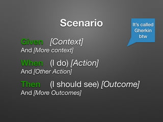 Behavior Driven Development - How To Start with Behat | PPT