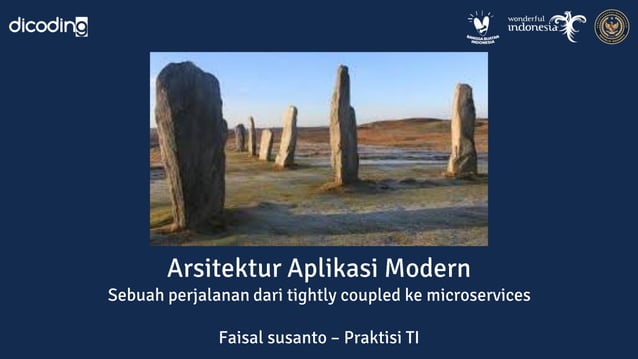 Arsitektur Aplikasi Modern - Faisal Henry Susanto | PPT
