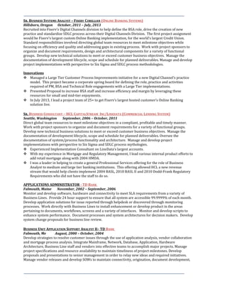 Thomas R Caron Resume | PDF