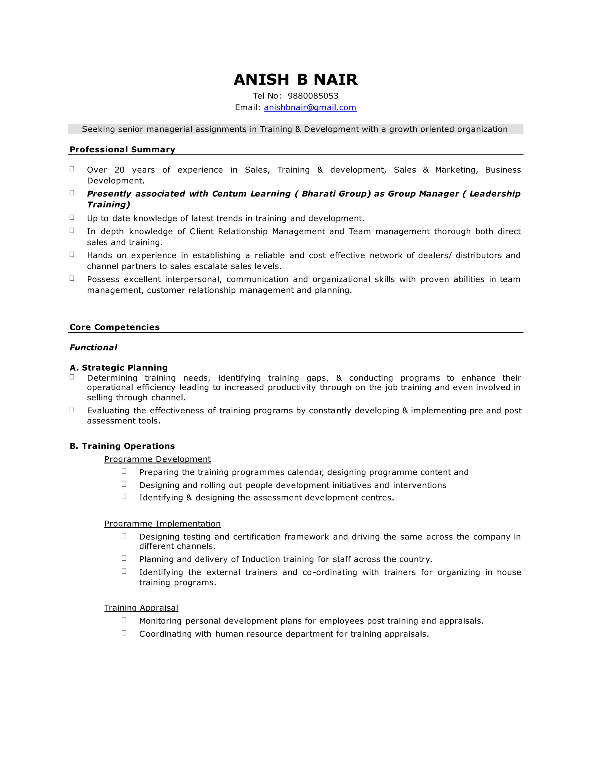 CV-Anish_B_Nair (1) | PDF