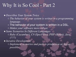 Bdd agile requirements | PDF