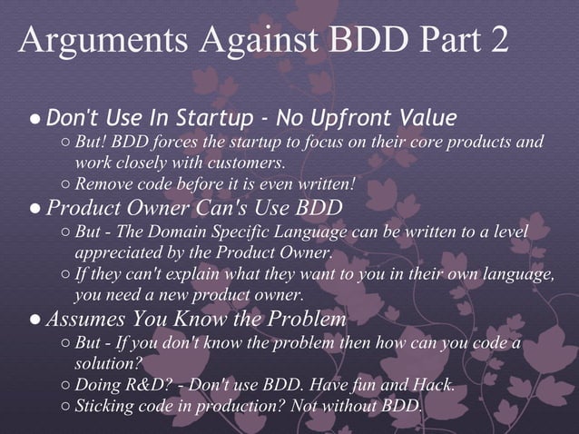 Bdd agile requirements | PDF
