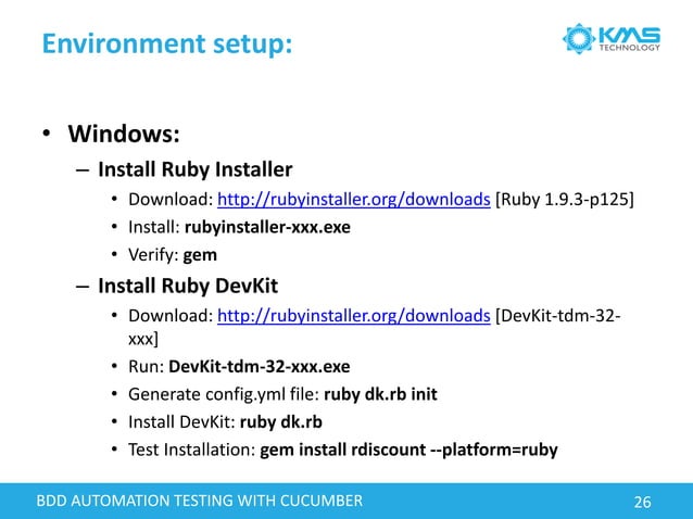 Behavior-Driven Development and Automation Testing Using Cucumber ...