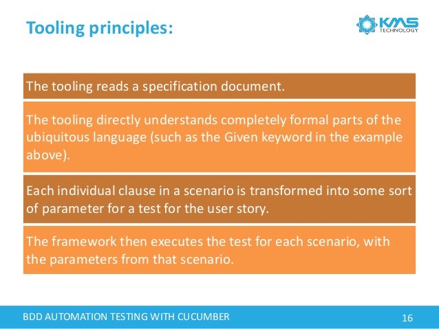 Behavior Driven Development And Automation Testing Using Cucumber Fra…