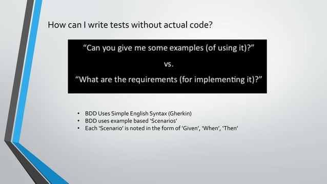 Test Automation Framework With Bdd And Cucumber Pptx Operating