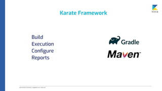 BDD Approach with Karate Framework in Service Tests | PPT