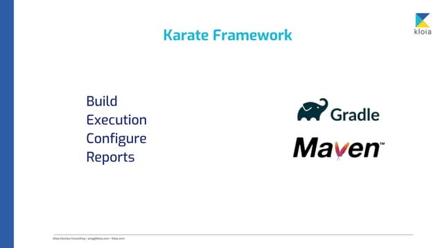 BDD Approach with Karate Framework in Service Tests | PPT