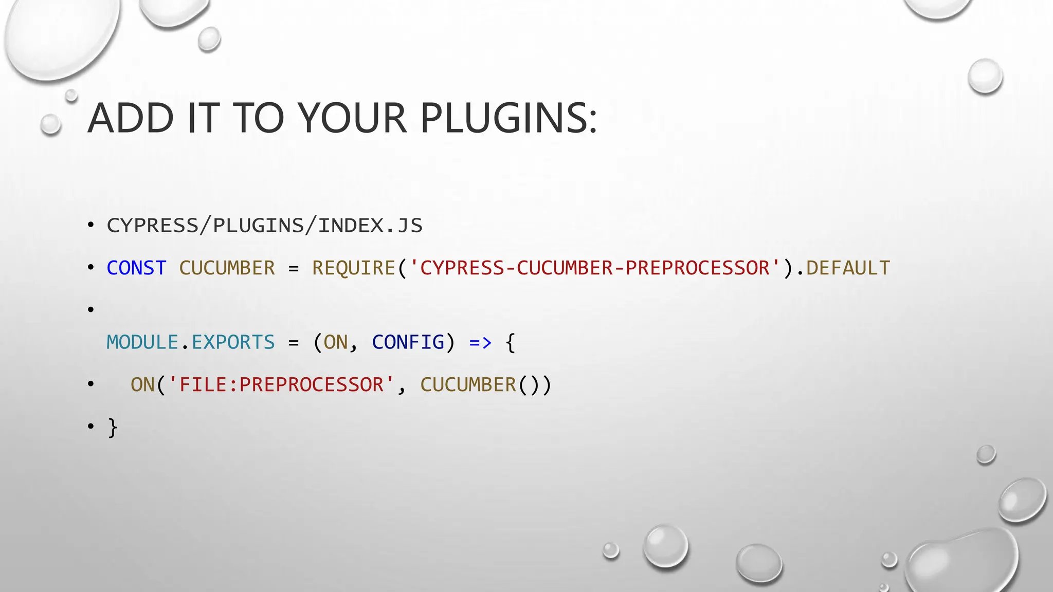 Behavior Driven Developmentbdd By Using Cucumber Plugin In Cypress Ppt