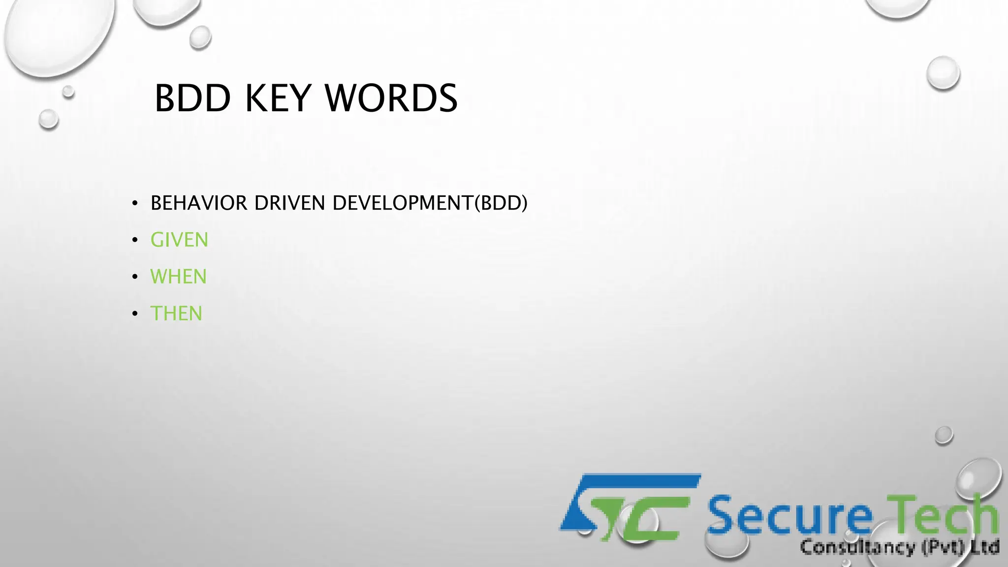 Behavior Driven Development(BDD) by using Cucumber Plugin in Cypress | PPT