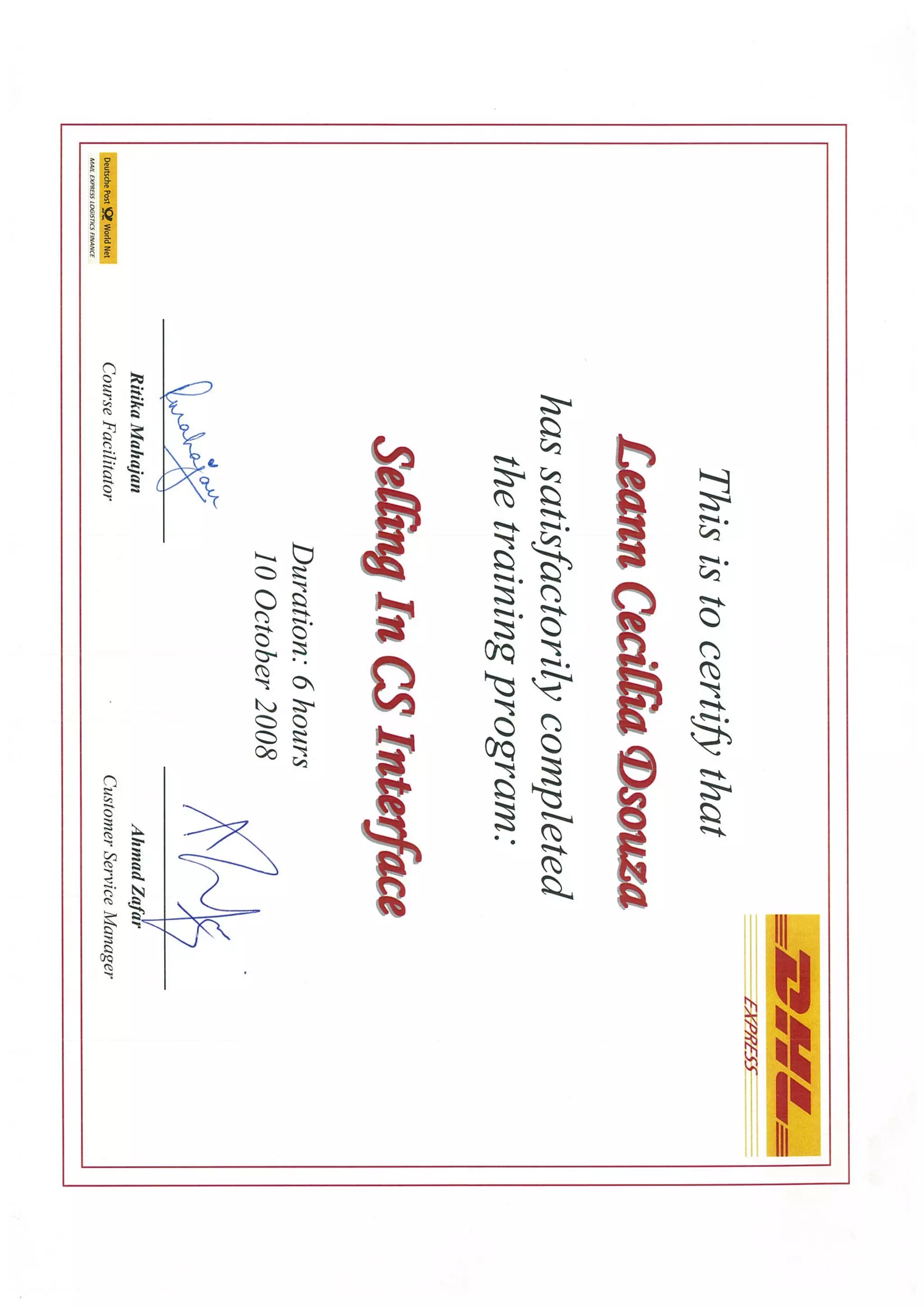 Certificates | PDF