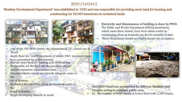 Bdd chawl CASE STUDY | PPTX