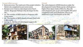 Bdd chawl CASE STUDY | PPTX