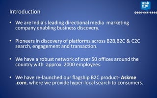 Askme .com Introduction | PDF