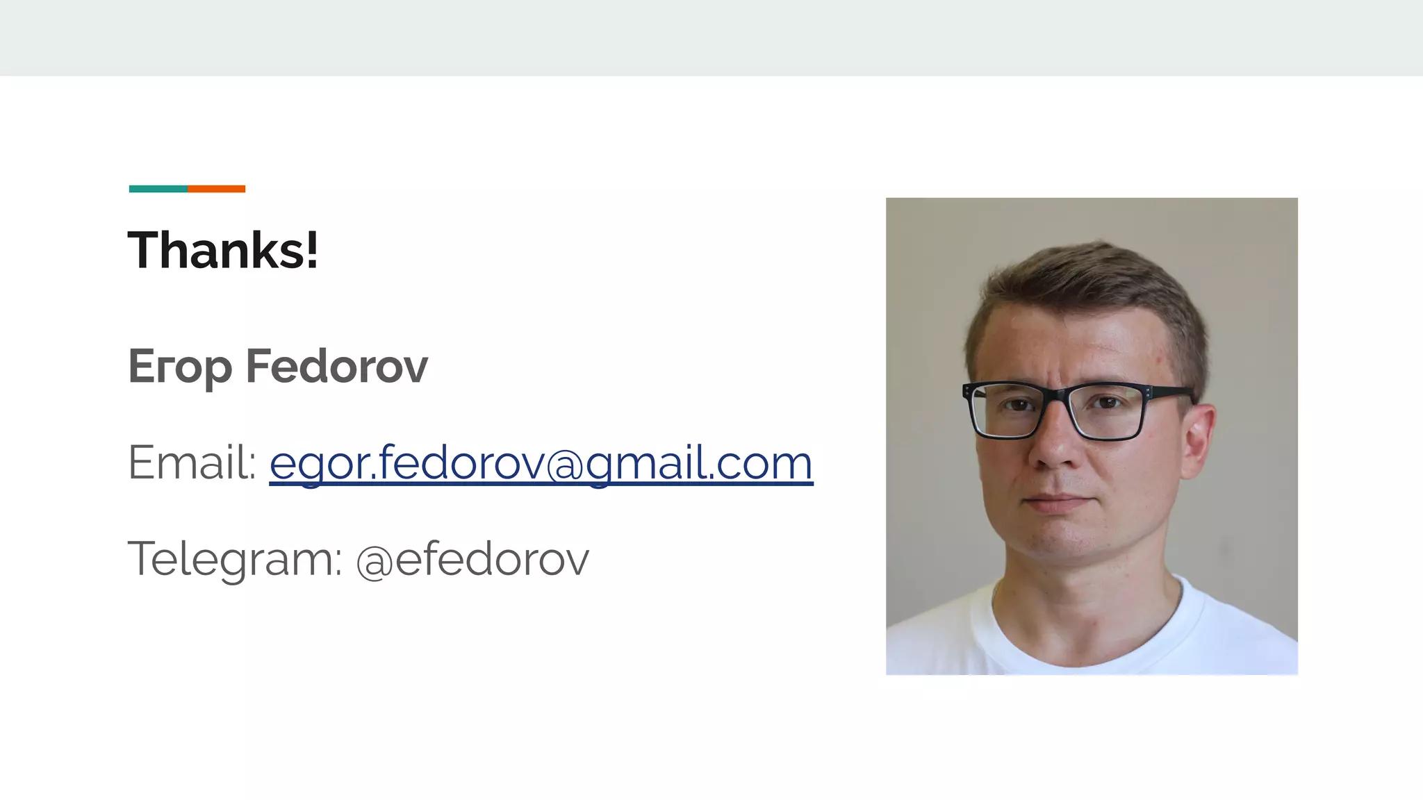 Egor Fedorov "Behavior-driven development in Python" | PDF | Web Development | Internet