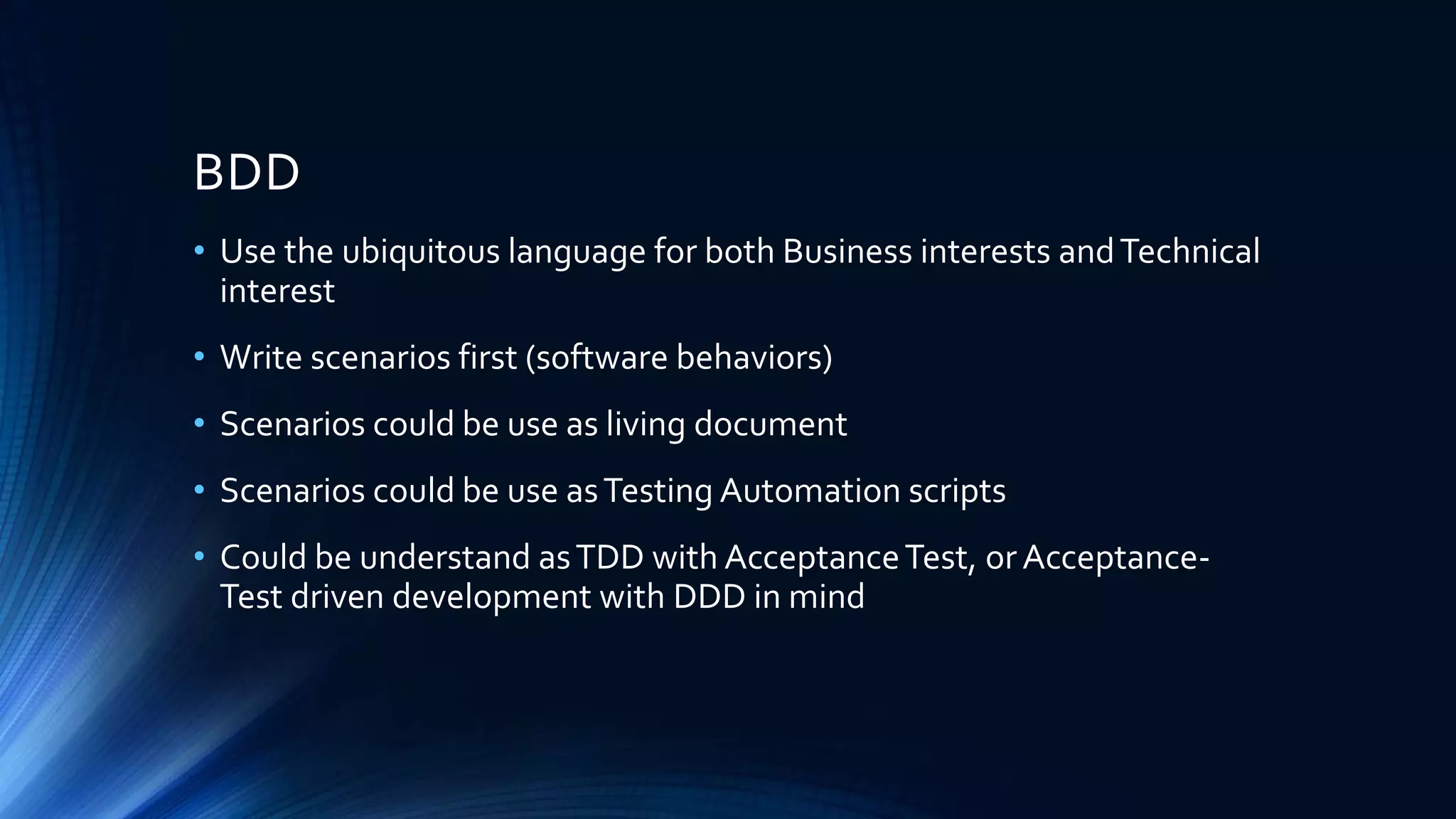 Bdd in action | PPT