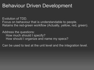 Bdd Net Frameworks | PPT