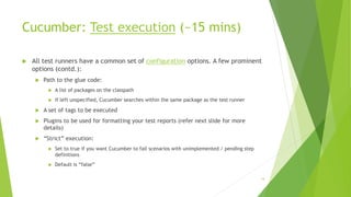 BDD using Cucumber JVM | PPT