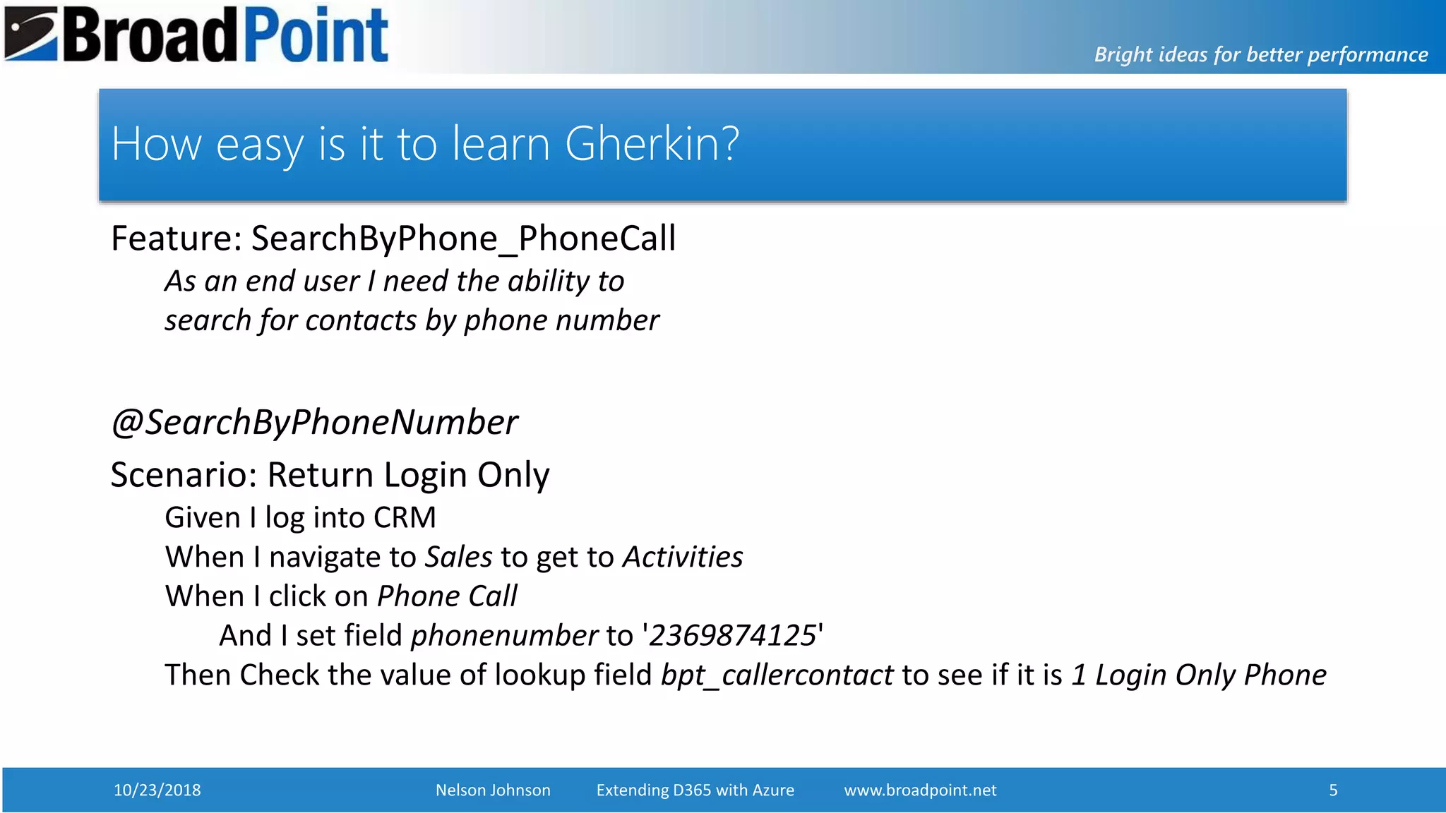 Behavior Driven Development | PPT