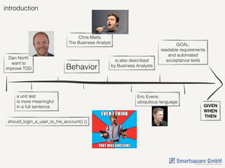 BDD with JBehave | PPT