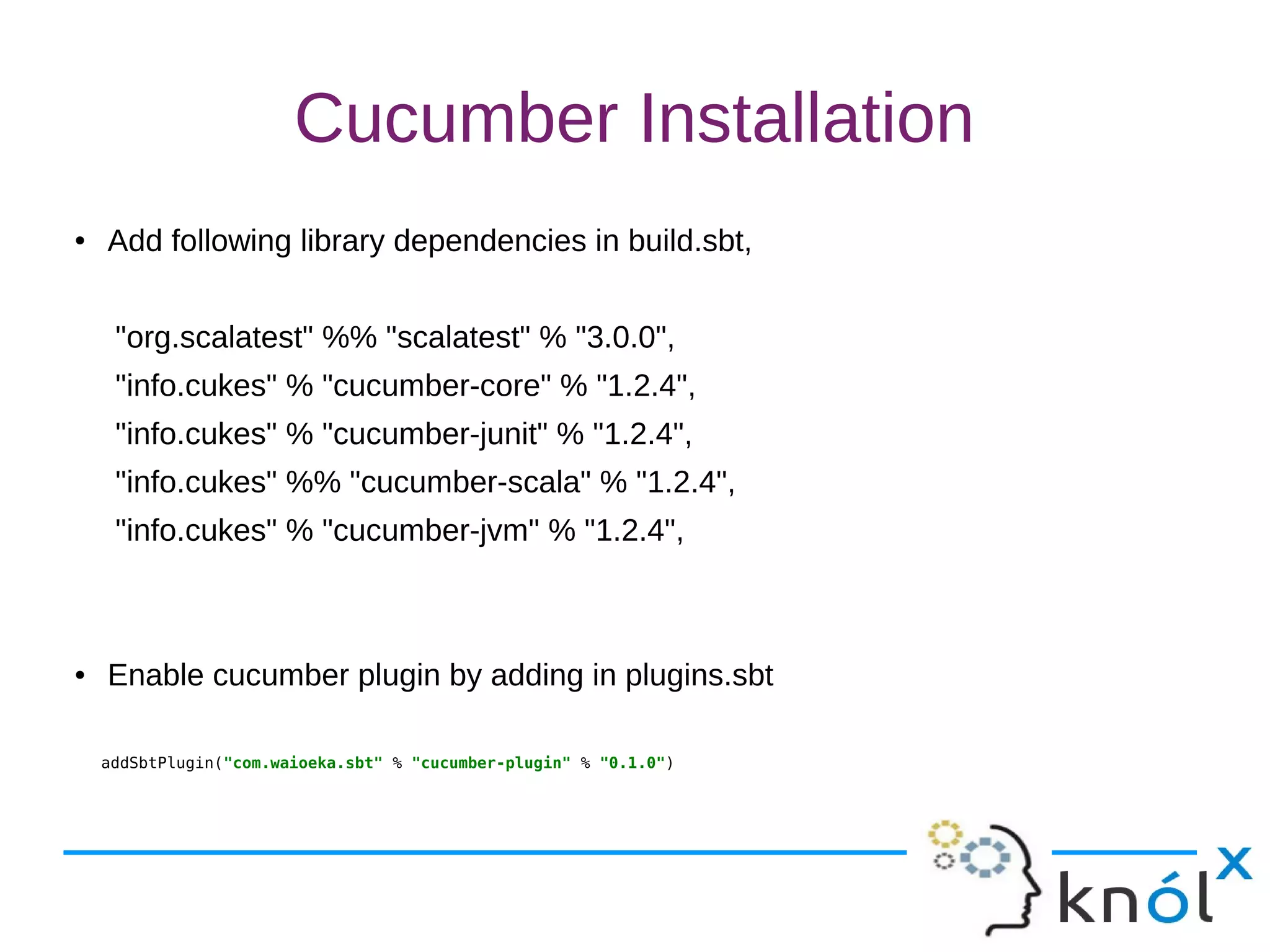 BDD with Cucumber | ODP