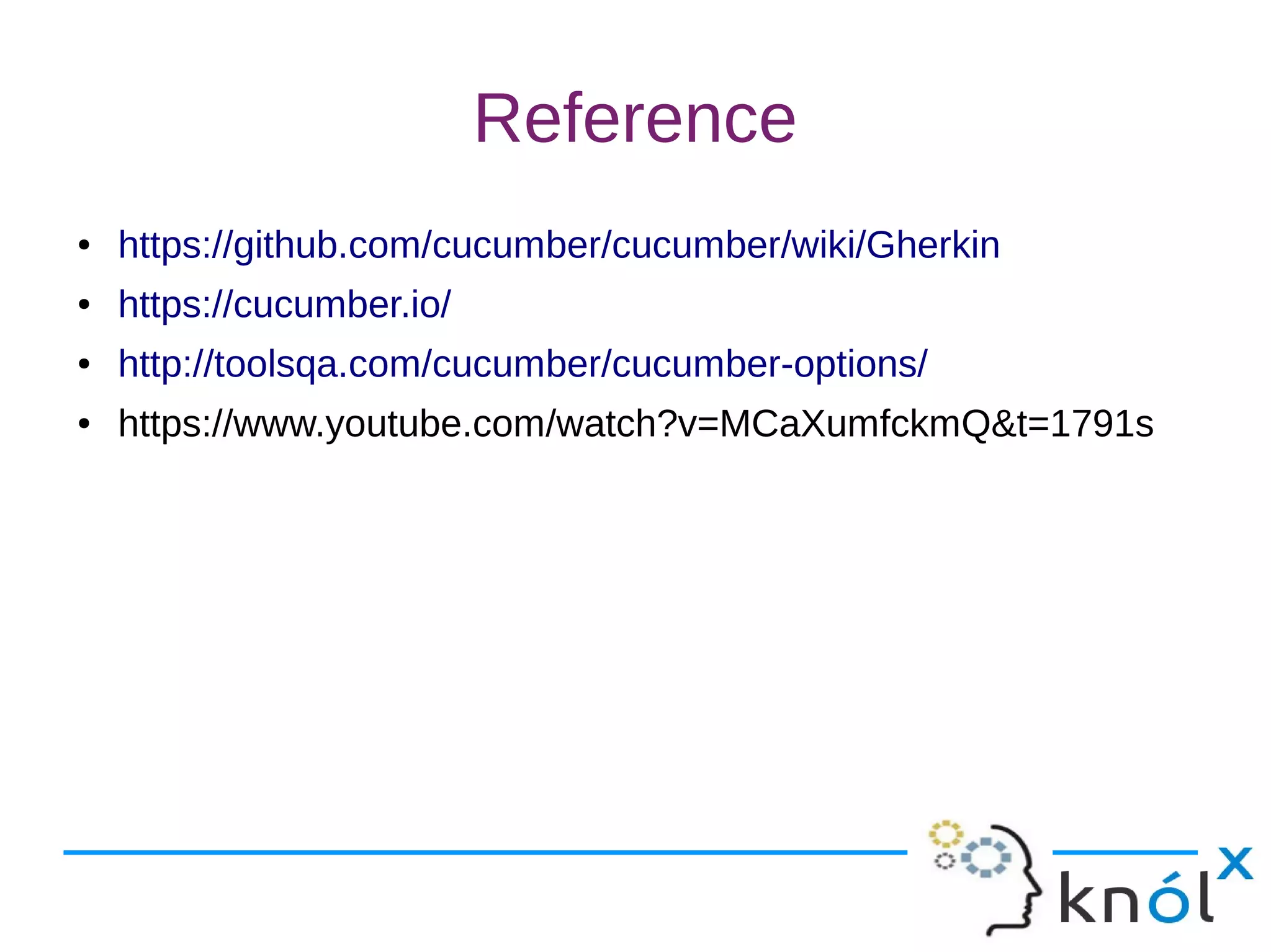 BDD with Cucumber | ODP