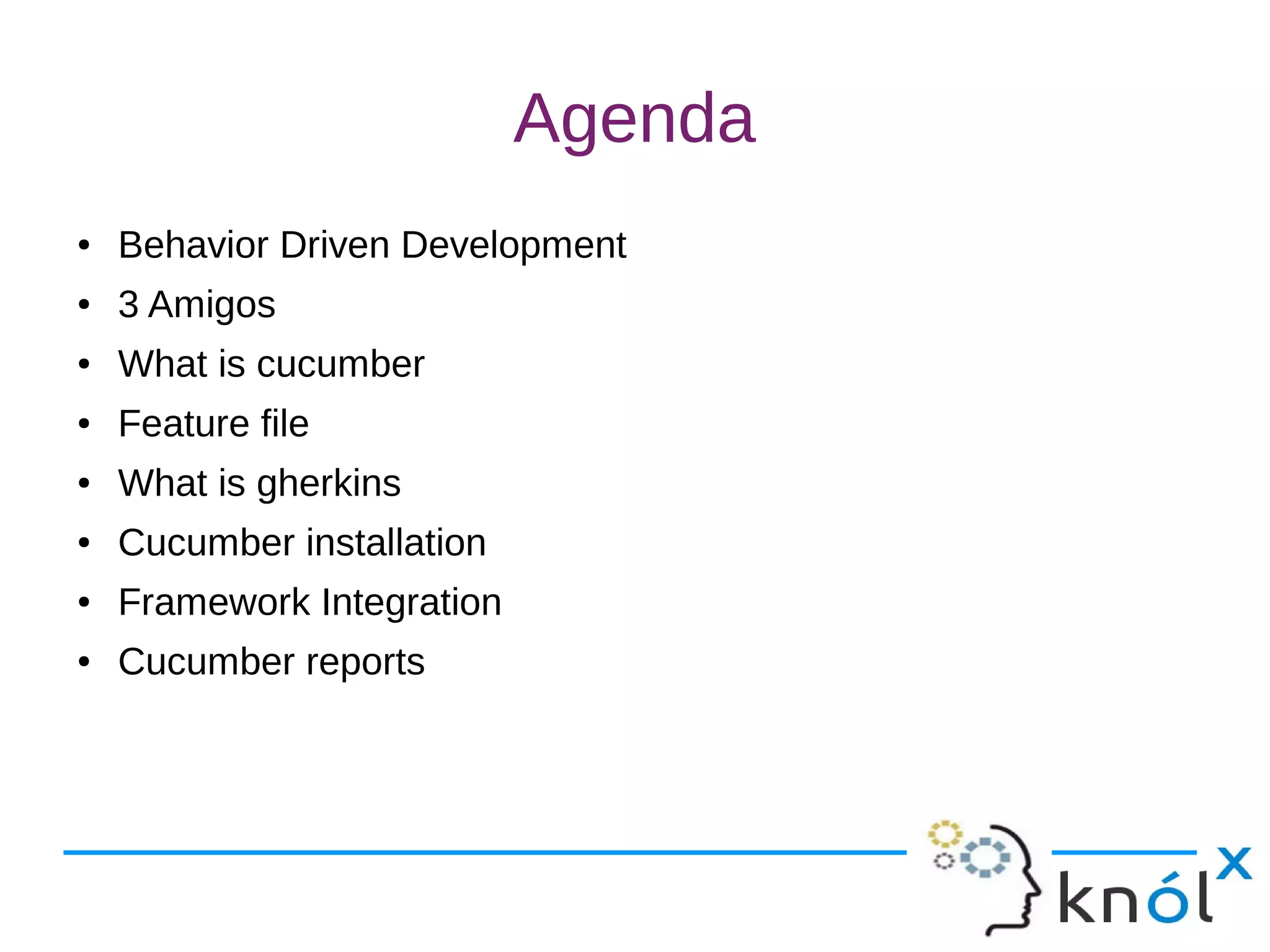 BDD with Cucumber | ODP