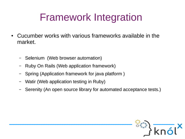 BDD with Cucumber | ODP | Programming Languages | Computing