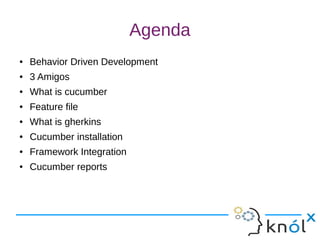 BDD with Cucumber | ODP