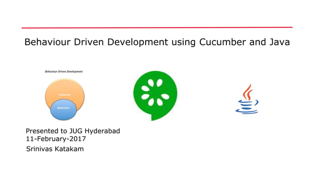 BDD WITH CUCUMBER AND JAVA | PPTX | Programming Languages | Computing