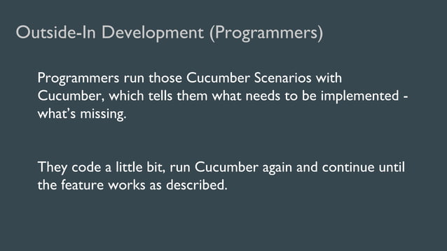 BDD with SpecFlow and Selenium | PPTX | Web Development | Internet