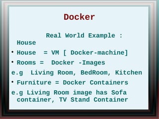 Dockerizing BDD : Ruby-Cucumber Example | PPT