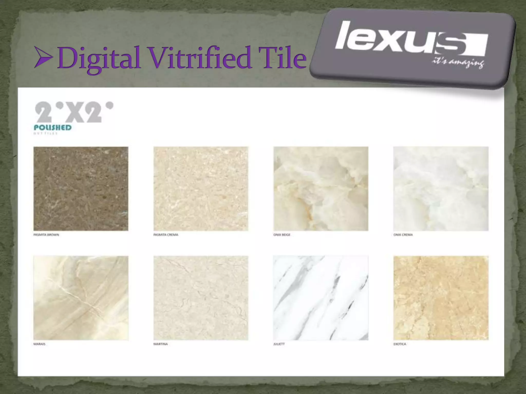 lexus tiles prasantation | PPTX