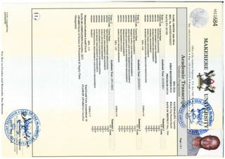 Msc Transcript | PPT