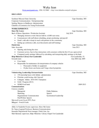 Resume | DOCX