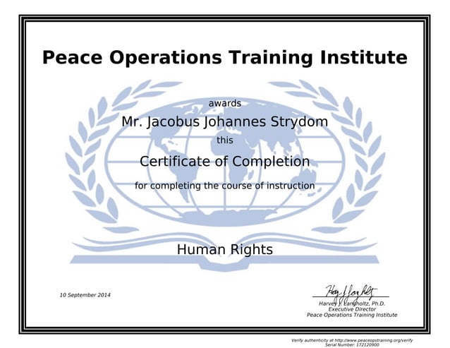 human-rights-certificate | PPT