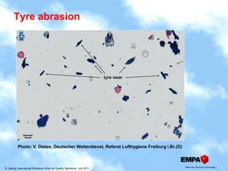 Wear and Resuspension Particles form Road Traffic - Source and ...