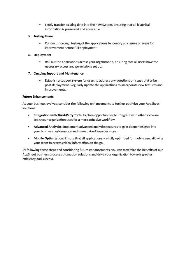 Appsheet business process automation in google cloud | PDF