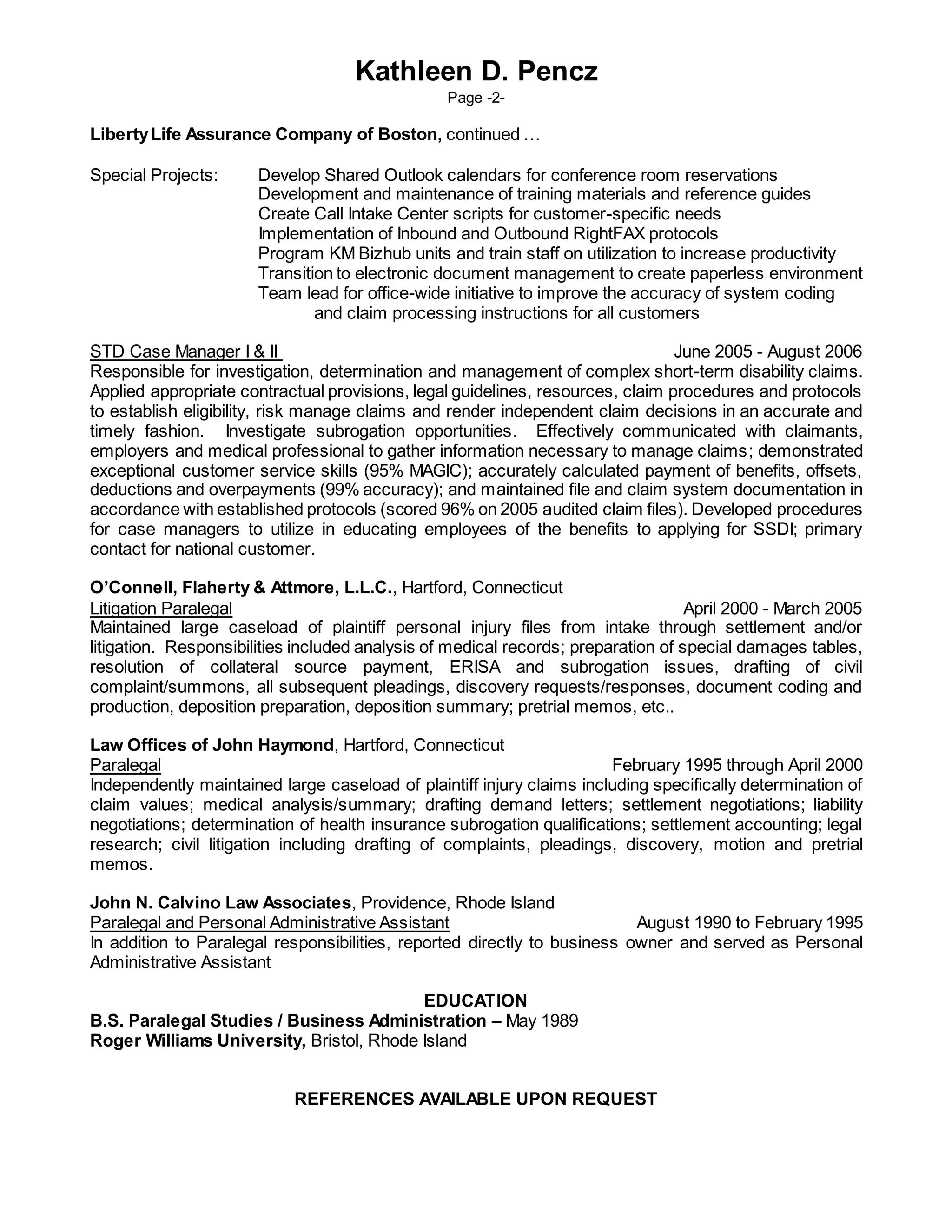Resume - KDP | DOCX