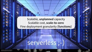 Serverless - introduction et perspectives concrètes | PPT