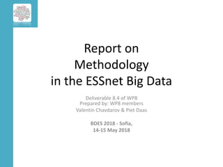 ESSnet Big Data WP8 Methodology (+ Quality, +IT) | PPT