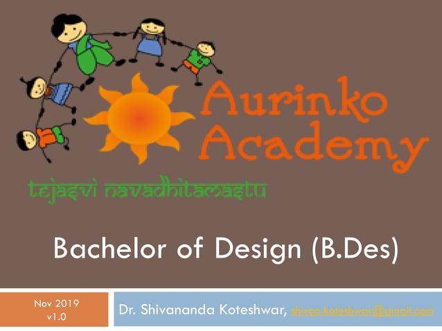 Bachelor of Design (BDes) | PDF