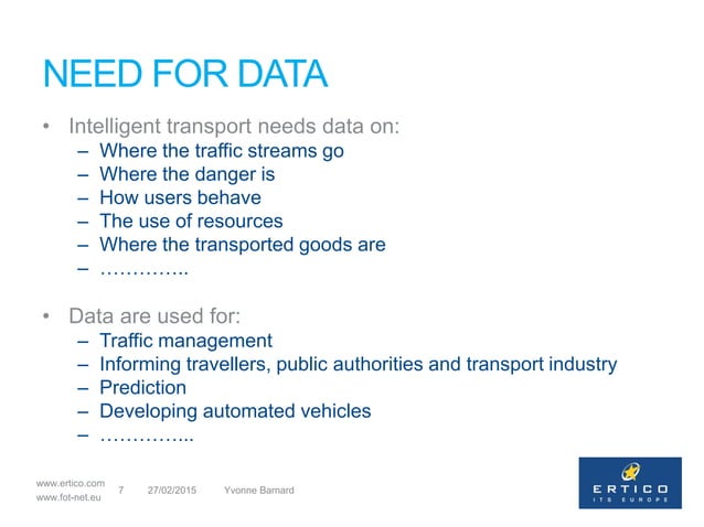 BigDataEurope - Big Data & Transport | PDF