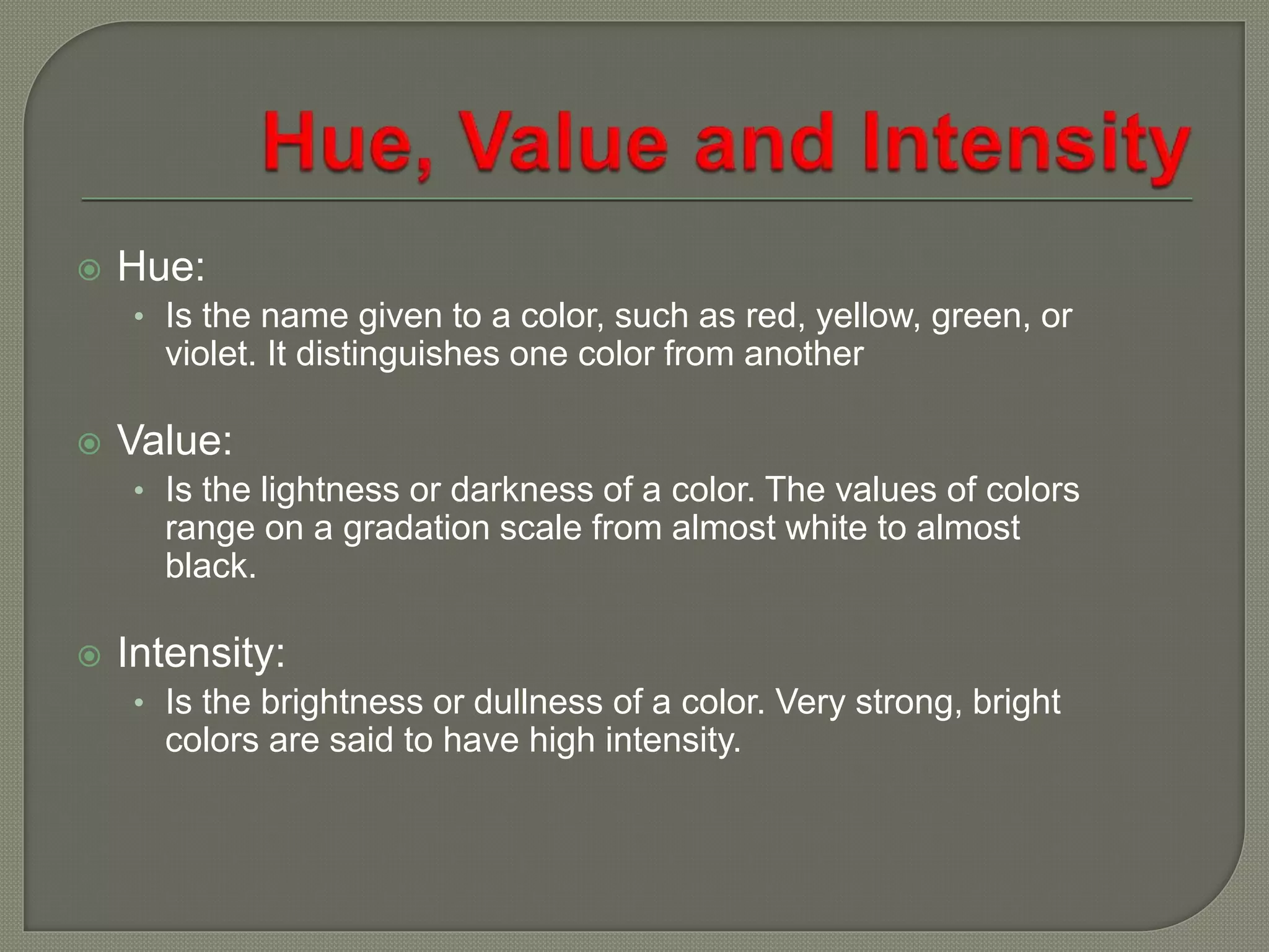 Bdft i, def, unit-i, color theory | PPT