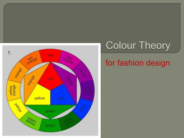Bdft i, def, unit-i, color theory | PPT