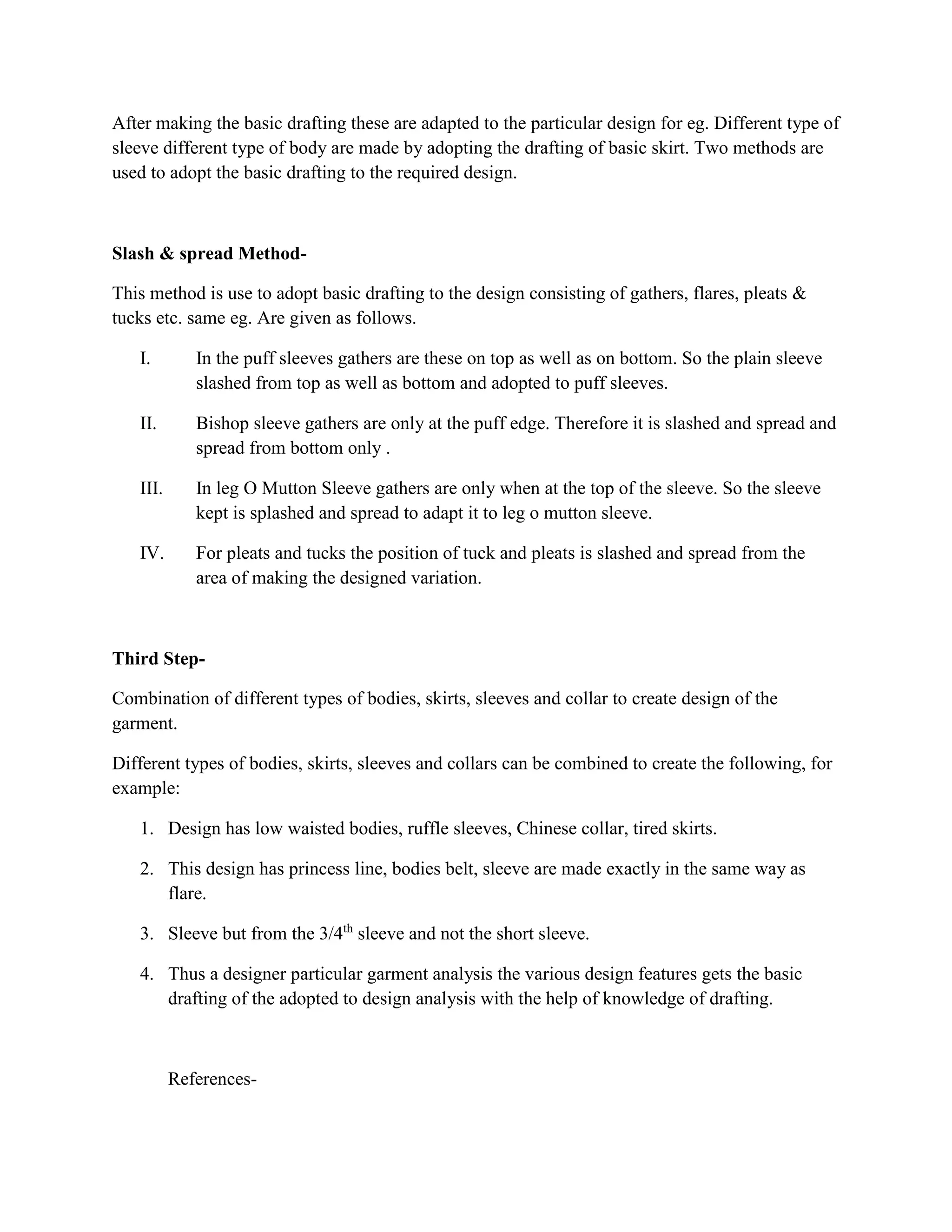 Bdft ii, d&pm, unit-ii, style interpretation | DOCX