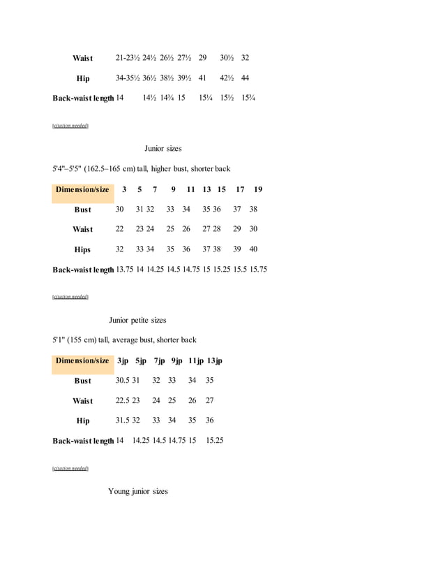 Bdft ii, drafting & pattern making, unit-i, standard measurement | DOCX