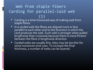 Bdft ii, non-woven fabric, tmt, unit-iii | PPT