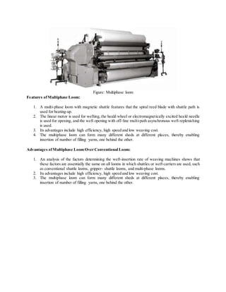 Bdft ii, tmt, unit-i, loom & itz types | DOCX